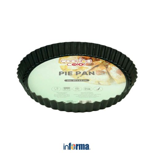 Jual Informa Cooking Color 20 cm Loyang Pie - Abu-Abu Tray Adonan Wadah ...