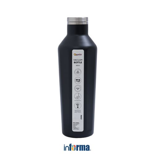 Jual Informa Appetite 500 ml Darya Botol Vacuum Flask - Hitam Tumbler ...