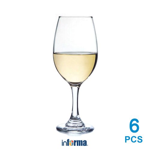 Jual Informa Libbey 384 ml Set 6 Pcs Copa Goblet Gelas Wine Gelas Kaca ...