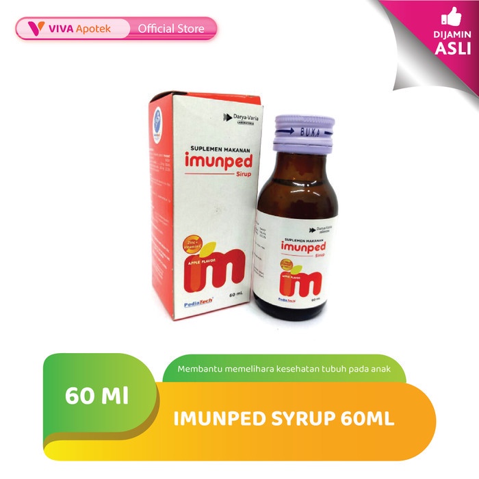 Jual Imunped Sirup Membantu Menjaga Daya Tahan Tubuh (60 ml) | Shopee ...
