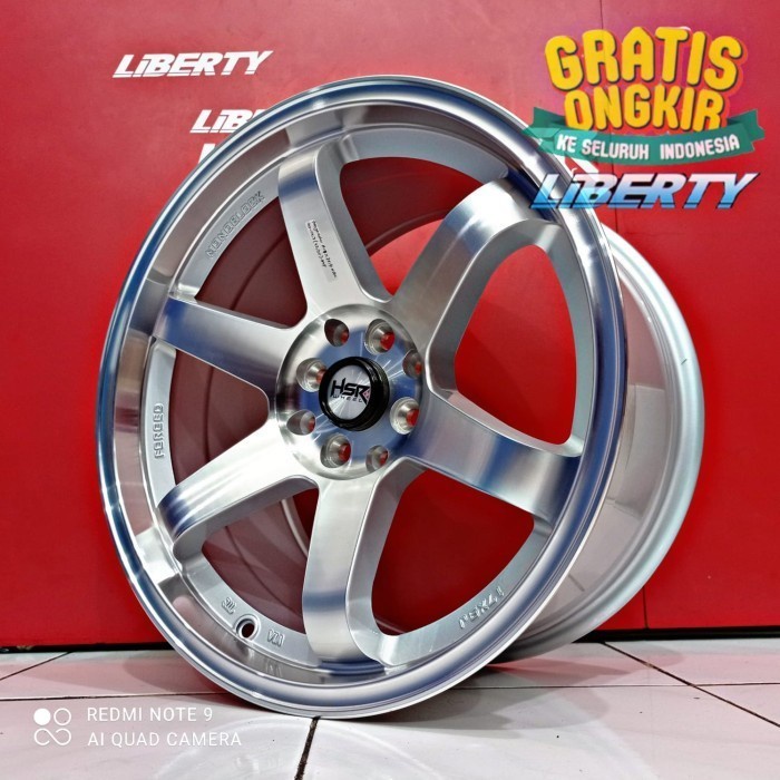 Jual Velg Te37 Ring 17 Hsr Wheel Tokyo Oshu, Velg Mobil Jazz, Yaris, City Star | Shopee Indonesia