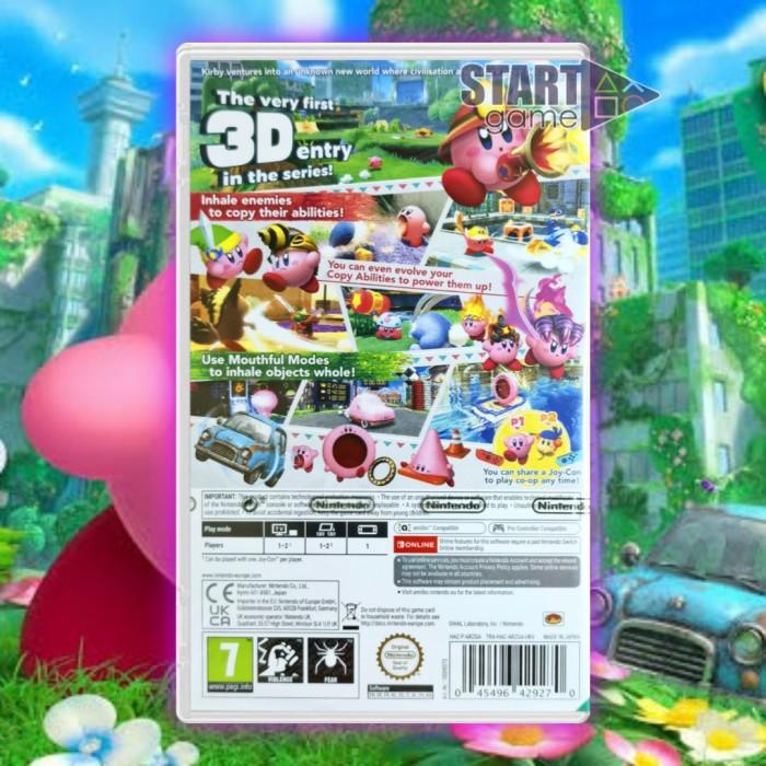 Jual KASET GAME NINTENDO SWITCH KIRBY AND THE FORGOTTEN LAND | Shopee ...