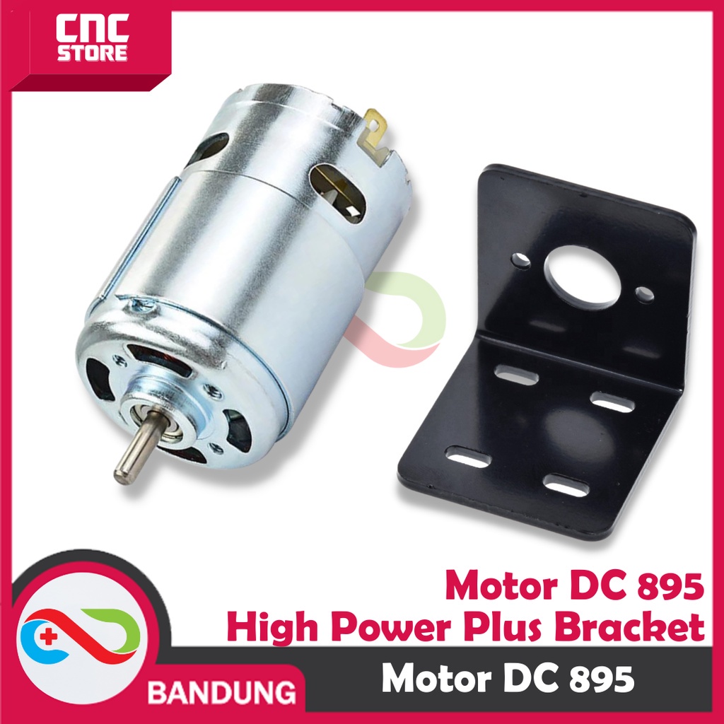 Jual MOTOR DC 895 HIGH POWER 12-24V HIGH TORSI 6000-12000RPM PLUS ...