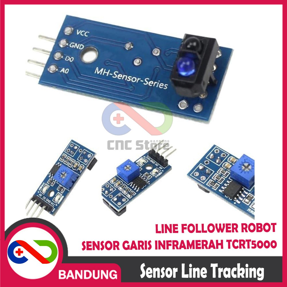 Jual SENSOR LINE TRACKING LINE FOLLOWER ROBOT SENSOR INFRAMERAH ...