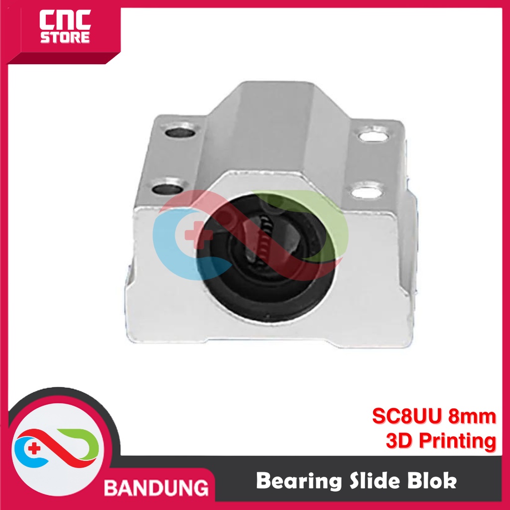 Jual SCS8UU SC8UU BEARING SLIDE BLOK 8MM LM8UU 3D PRINTING | Shopee Indonesia