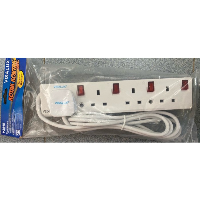Jual Guid Proman / Visalux Socket Listrik 3 Colokan / Kepala Tiga 2000W ...