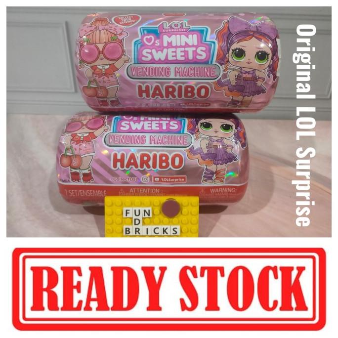 Jual LOL Surprise Mini Sweets Vending Machine Haribo MGA | Shopee Indonesia