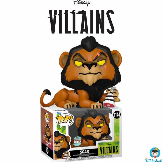 Jual Funko POP! Disney Villains The Lion King - Scar with Meat SS ...