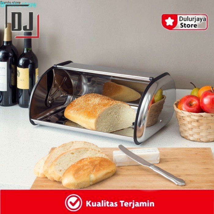 Jual Promo Tempat Roti Bread Bin Bread Box Tempat Penyimpanan Makanan ...