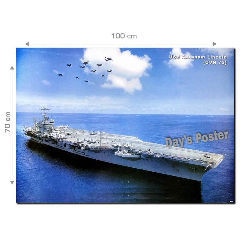 Jual Kekinian Poster Kapal Induk Ukuran Gede 70Cm X 100Cm BisaCod | Shopee Indonesia