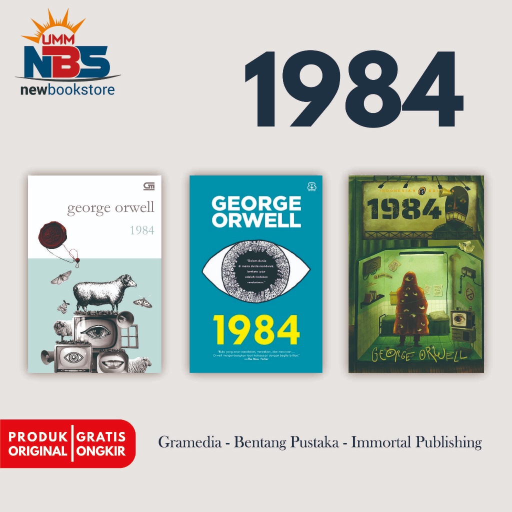 Jual English Classics : 1984 - George Orwell - Gramedia | Shopee Indonesia