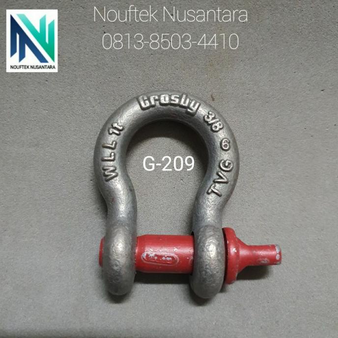 Jual Shackle Crosby G209 3/8" ( 1 Ton ) | Shopee Indonesia
