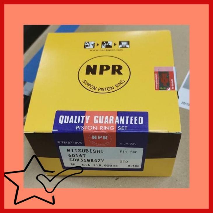 Jual RING PISTON FUSO 220 GANJO 6D16T NPR JAPAN [HFK] | Shopee Indonesia