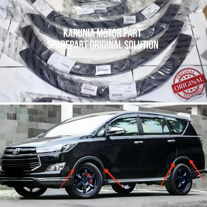 Jual Over Fender Bodykit Fender Trim Innova Reborn Venturer Original ...