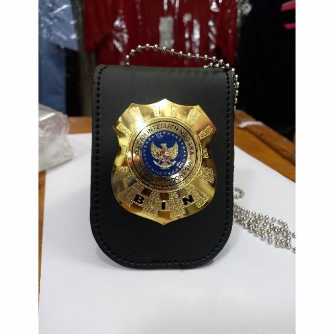 Jual Dompet KTA BIN Badan Intelijen Negara Kalung Lencana BIN | Shopee ...