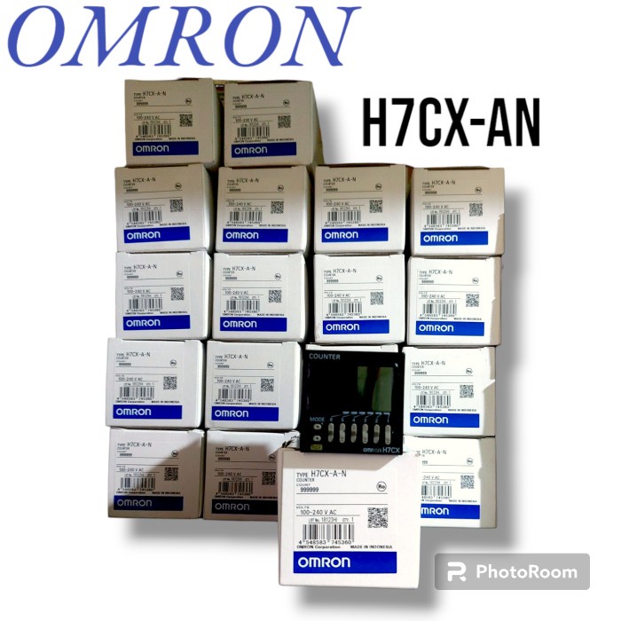 Jual OMRON H7CX AN Counter digital H7CX-A N 100-240VAC Original ...