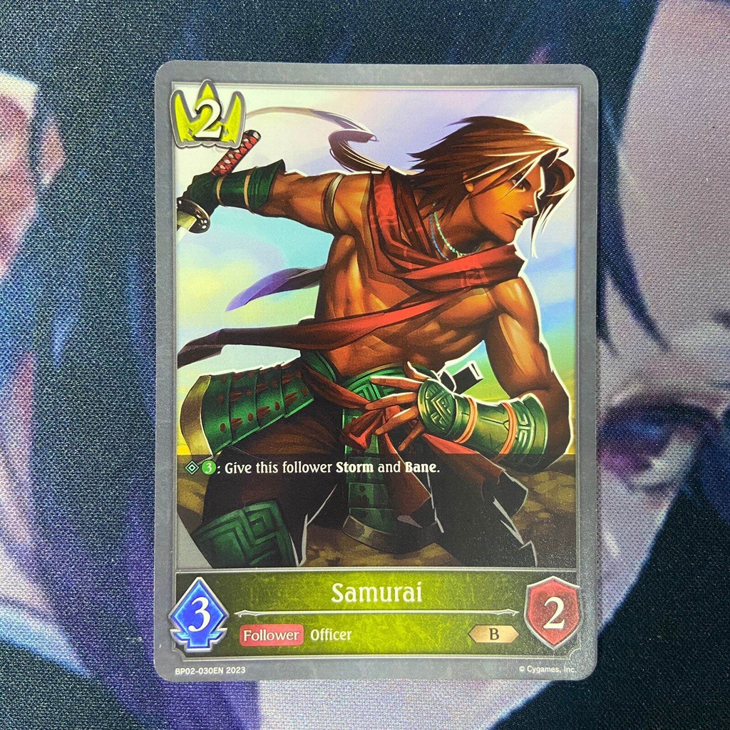 Jual Samurai BP02-030EN B [Shadowverse SVE TCG] | Shopee Indonesia