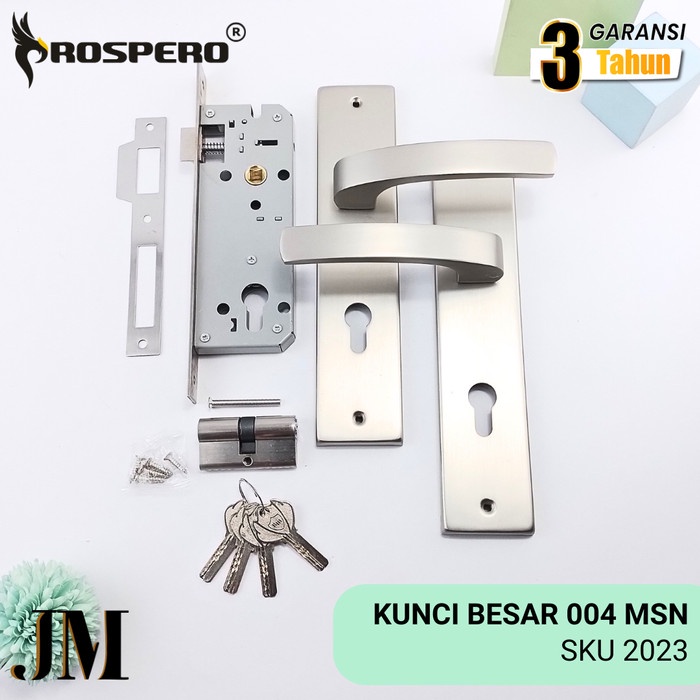 Jual Prospero Kunci pintu rumah ukuran besar kunci set Komplit handle kunci | Shopee Indonesia