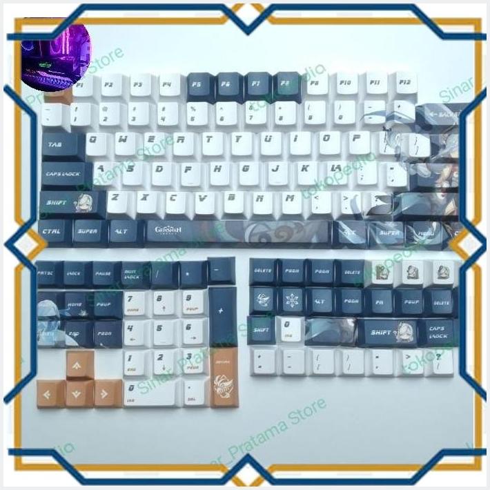 Jual [SPR] KEYCAP KEYCAPS GENSHIN IMPACT SHENHE CHERRY PROFILE PBT ...