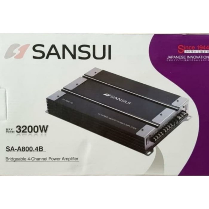 Jual Power Sansui SA-A800.4B - Power 4 Chanel Power Amplifier | Shopee ...