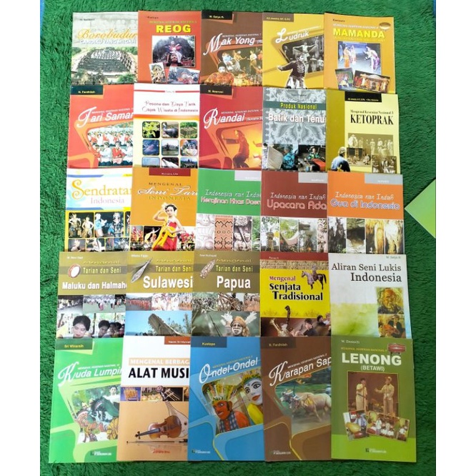 Jual BUKU KESENIAN BOROBUDUR REOG MAK YONG LUDRUK MAMANDA TARI SAMAN ...