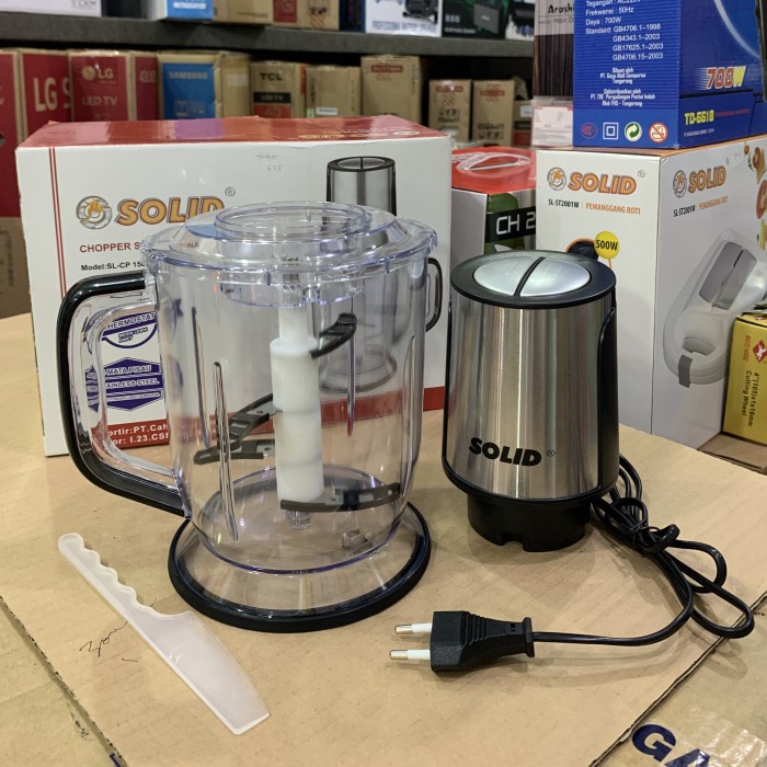 Jual MESIN CHOPPER SERBAGUNA SOLID SL-CP 150-LB | Shopee Indonesia