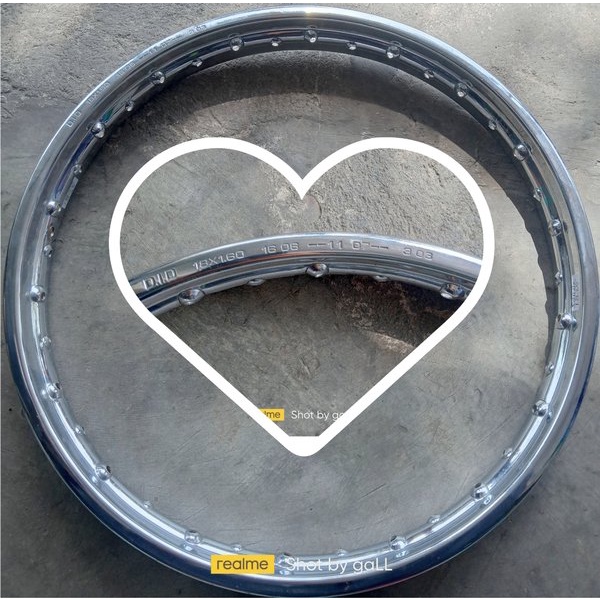 Jual Part Rim Velk Rims Velg Pelek Besi DID Ring 18 Yamaha Rx Series Rx ...