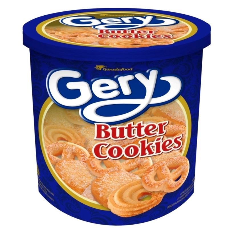 Jual Gery Butter Cookies Bucket 300 g | Shopee Indonesia