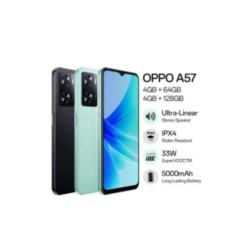 Jual HP OPPO A57 4/128 GB - OPPO A 57 RAM 4GB ROM 128GB GARANSI RESMI | Shopee Indonesia