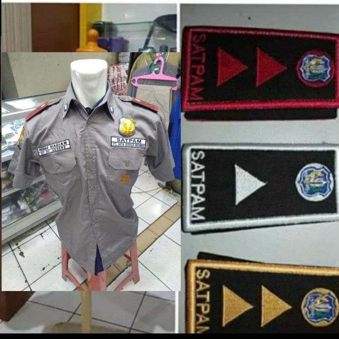 Jual Baju Seragam Satpam Security Model Baru Lengkap Atribut | Shopee ...