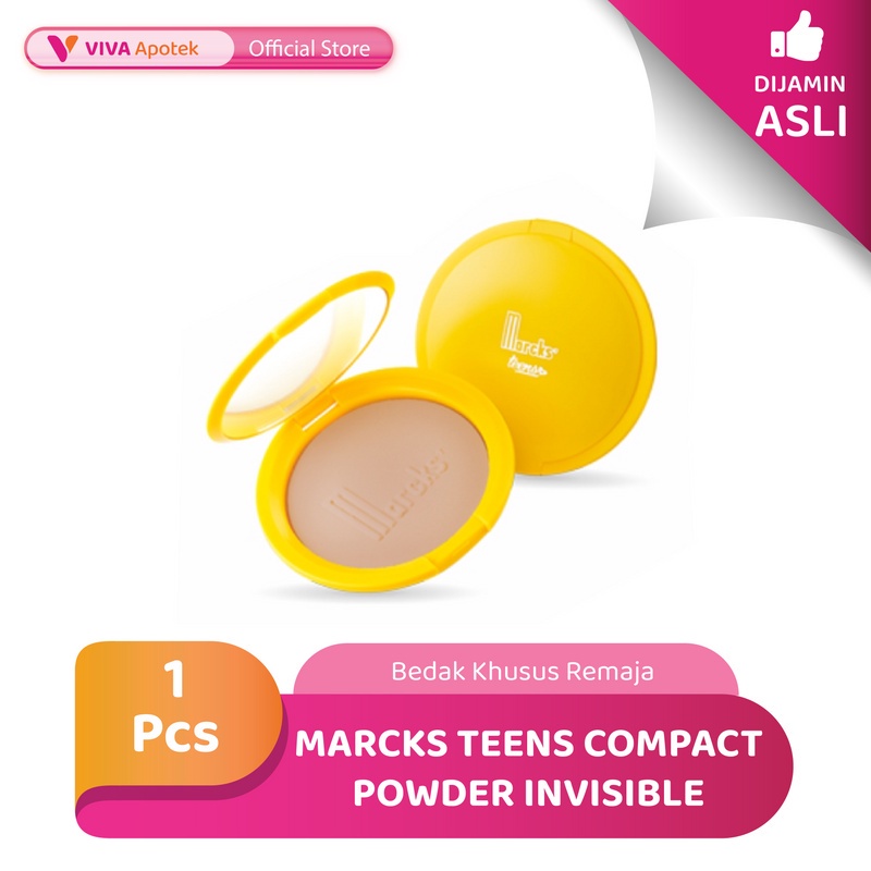 Jual Marcks Teens Compact Powder Invisible (1 Pcs) | Shopee Indonesia