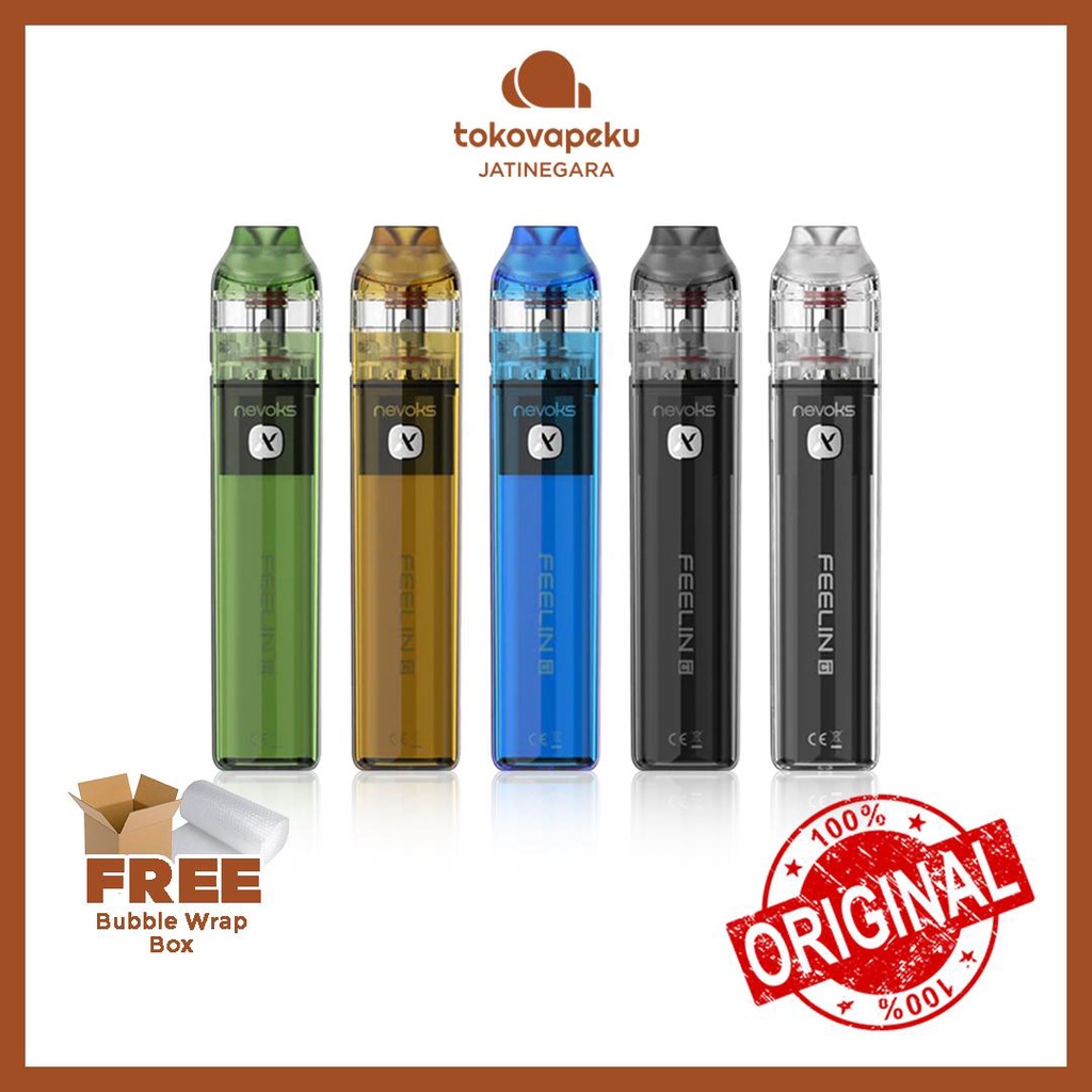 Jual FEELIN C1 POD KIT 30W NEVOKS FEELIN 1000MAH ORI by NEVOKS | Shopee ...
