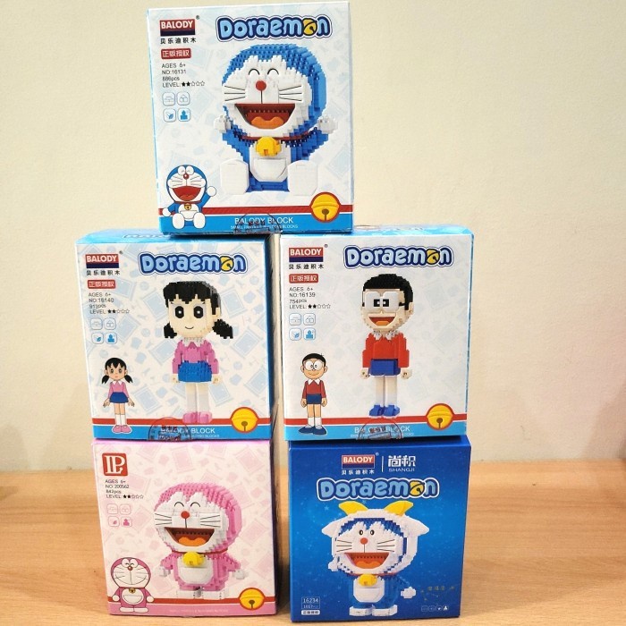 Jual Lego Bricks Nano Block Doraemon Mainan Puzzle 3D | Shopee Indonesia