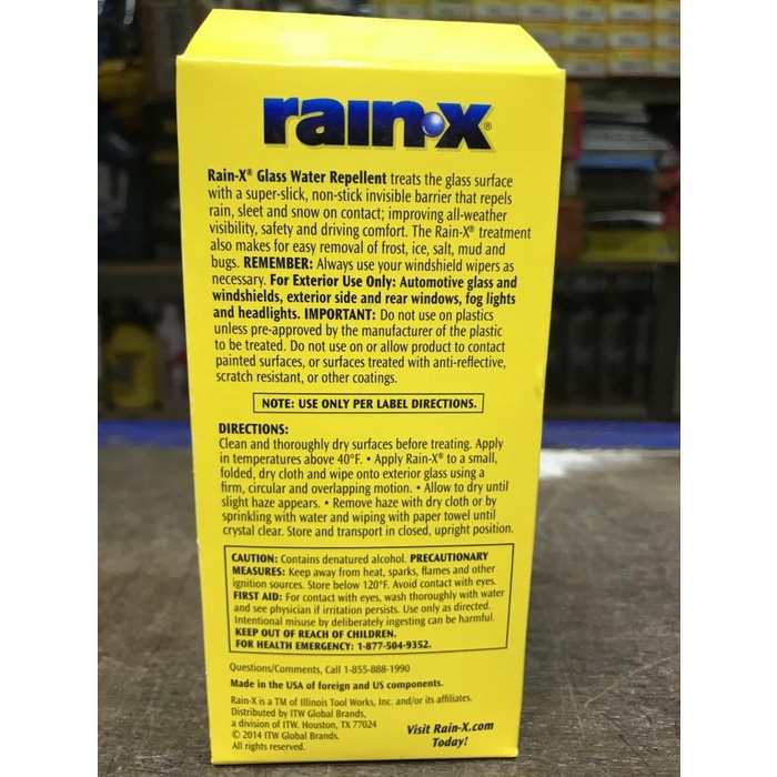 Jual Rain X Original Glass Water Repellent(Anti Fog/Anti Jamur Kaca ...