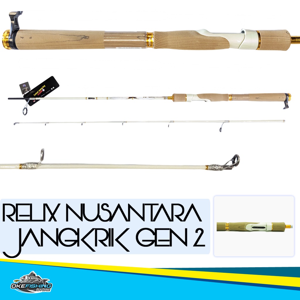 Jual Joran Pancing Relix Nusantara Jangkrik Gen 2 Top Hollow | Shopee ...