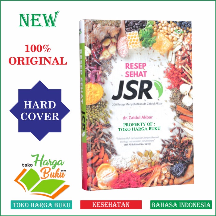 Jual Resep Sehat Jsr - Jurus Sehat Rasulullah Karya Dr. Zaidul Akbar Sq | Shopee Indonesia