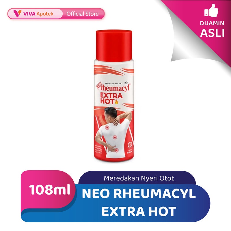 Jual Neo Rheumacyl Extra Hot Krim untuk Meredakan Nyeri Otot (108 ml ...
