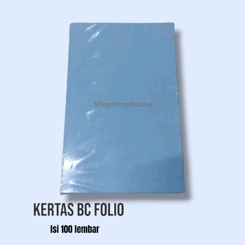 Jual Kertas karton bc warna F4 folio (100 lembar) | Shopee Indonesia