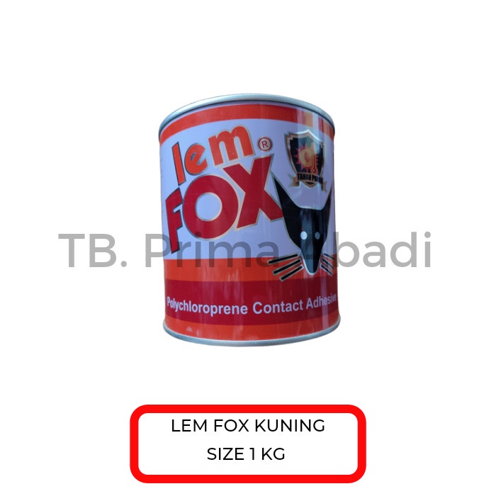 Jual Lem Fox Kuning - Lem Fox Cair - Lem Kayu - 1 Kg | Shopee Indonesia
