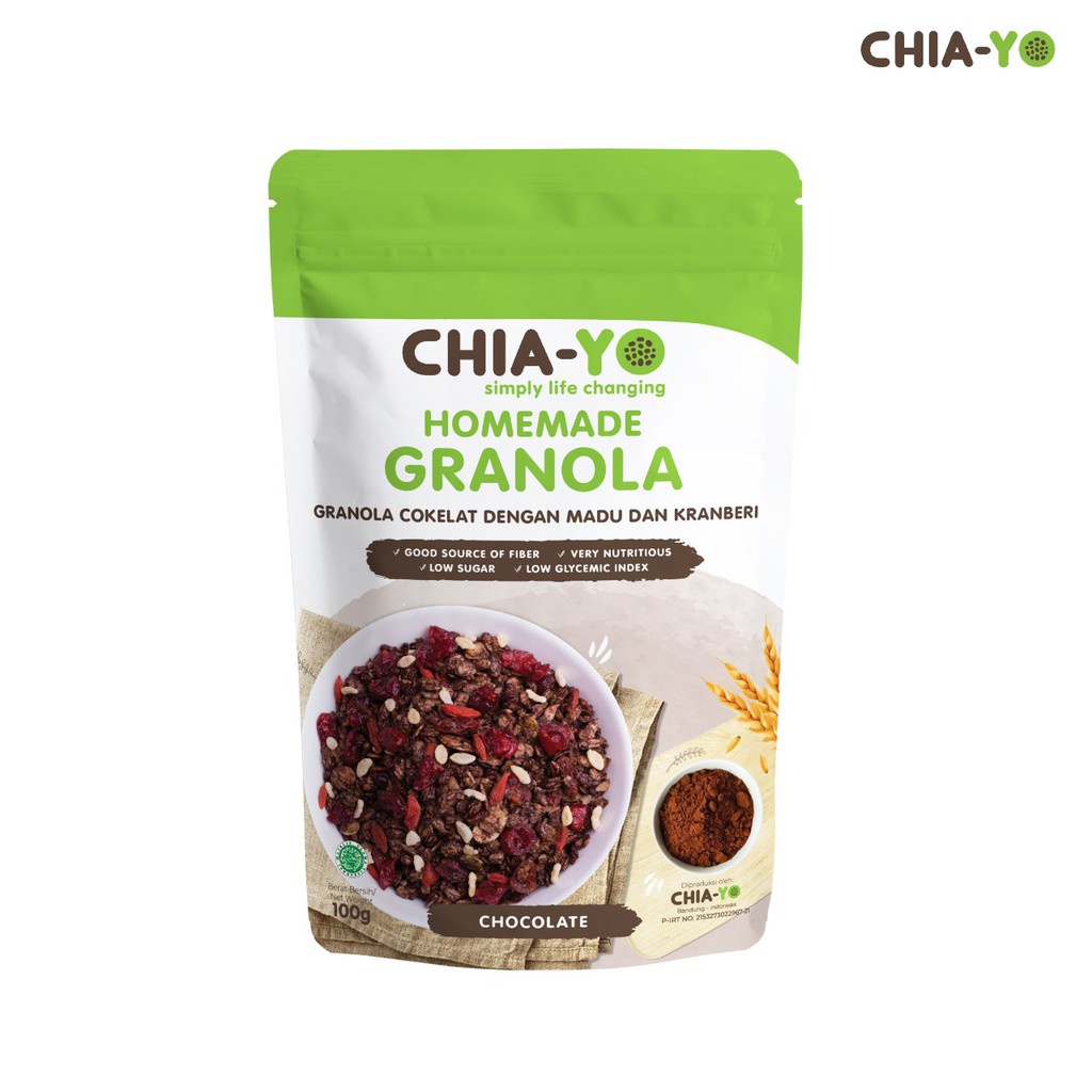 Jual Chiayo Bundling Granola 100Gr ( & Choco) + Crunchy Cereal 200Gr ...