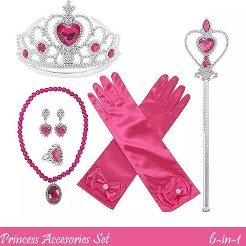 Jual AK01 BANDO MAHKOTA SARUNG TANGAN PRINCESS AKSESORIES FROZEN ...