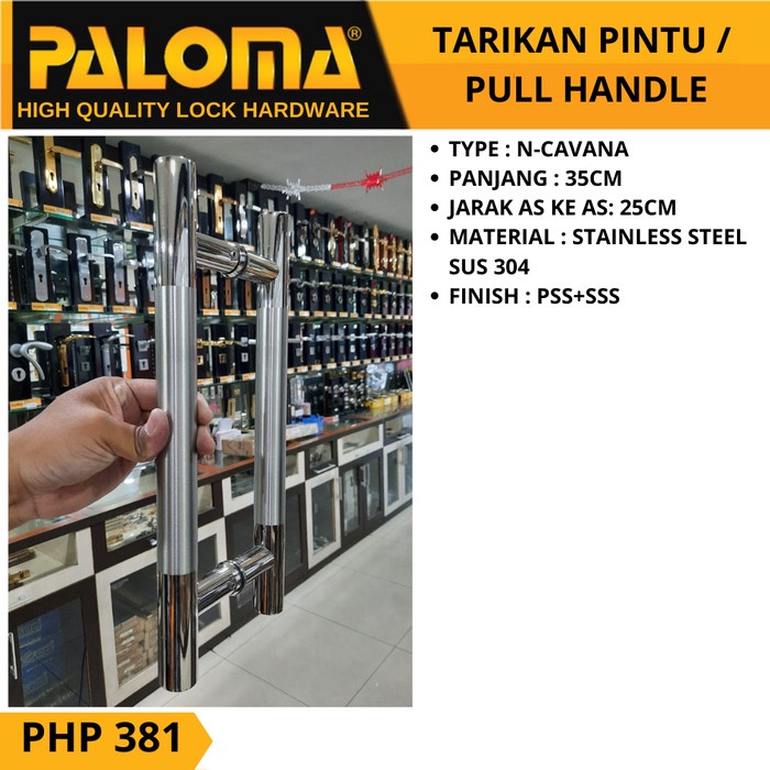 Jual Ori Pull Handle Paloma N-Cavana 350Mm PssSss - Php 381 Berkualitas ...