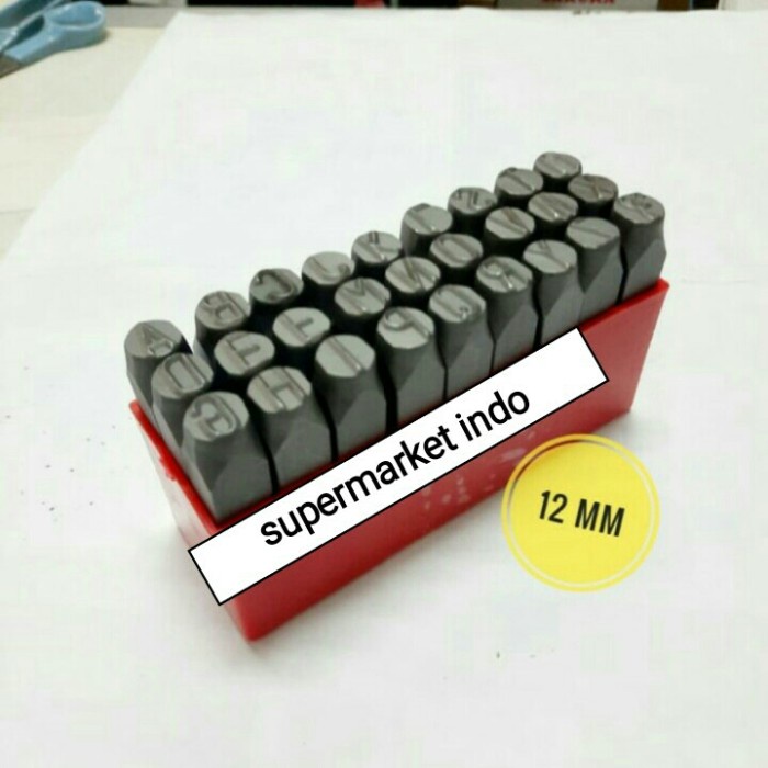 Jual Ready Alat Ketok Huruf Rangka Mesin 12Mm Toyoda Letter Stamp Punch ...