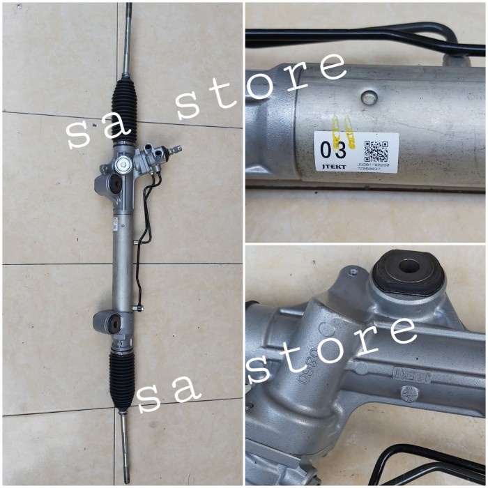 Jual New Ori Rack Stir Atau Rack Steering Original Toyota Fortuner Vrz ...