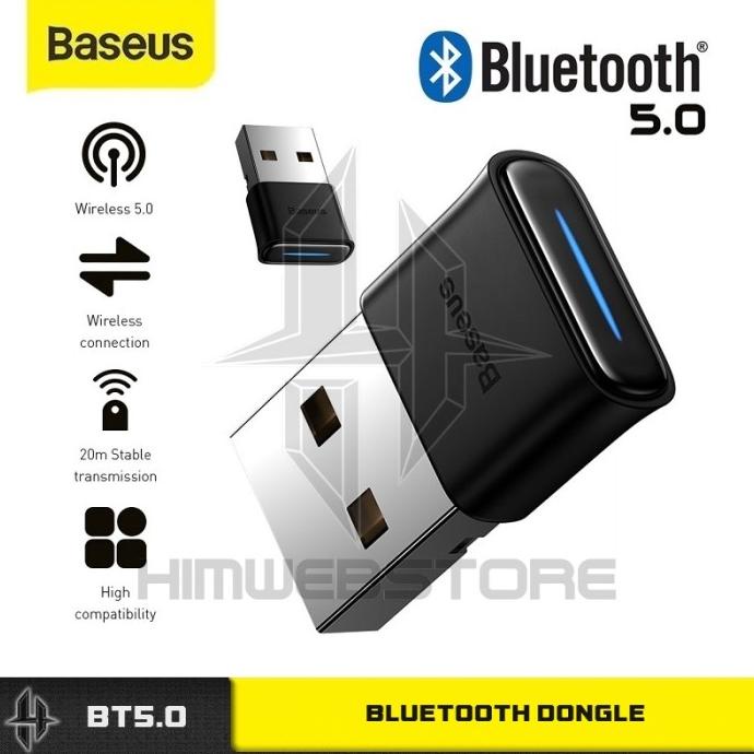Jual var BASEUS Bluetooth USB Dongle Adapter V4.0 Adaptor | Shopee ...