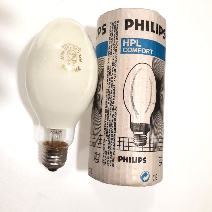 Jual Silahkan Order] PHILIPS HPL-COMFORT LAMPS 80W / HIGHT PRESSURE ...