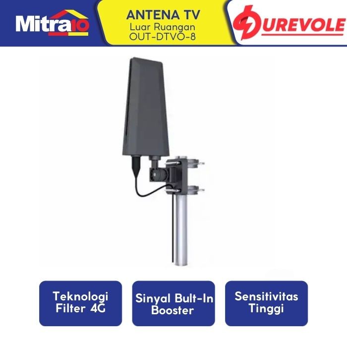 Jual DUREVOLE ANTENNA TV LUAR DTVO-8 (4G FILTER) | Shopee Indonesia