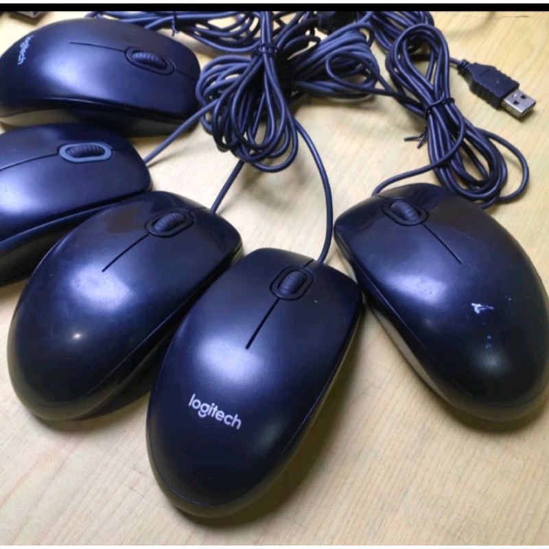 Jual Mouse USB Logitech ex kantor | Shopee Indonesia