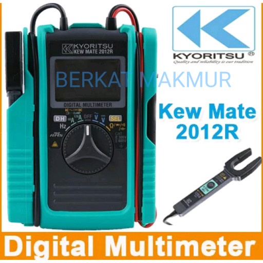 Jual New Kyoritsu Kew Mate 2012R Digital Multimeter Multitester Clamp ...