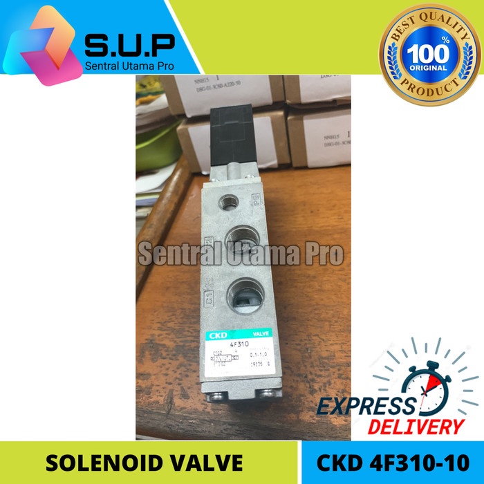 Jual [Original] Sol Valve Ckd 4F310-10 Dc24V / Ac220V Valve Japan ...